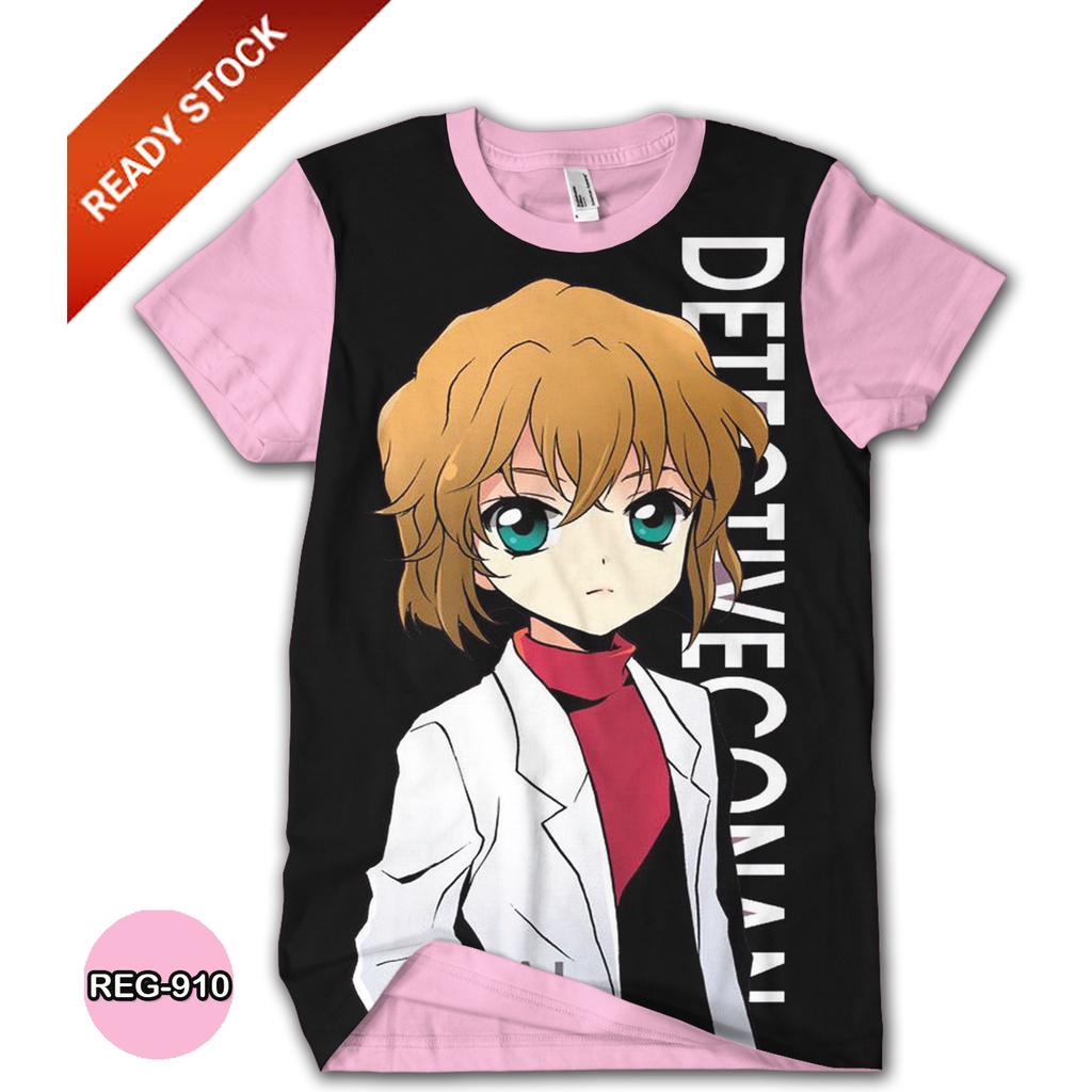 Jual Baju Detektif Conan Ai Haibara Kartun Series 3D Kaos Anime Jepang ...