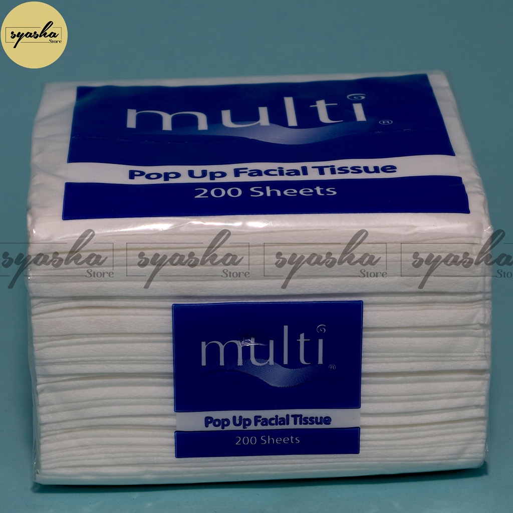 Jual Tisu Tissue Facial Wajah Kecantikan Pop Up Multi 200 Sheet 2ply ...
