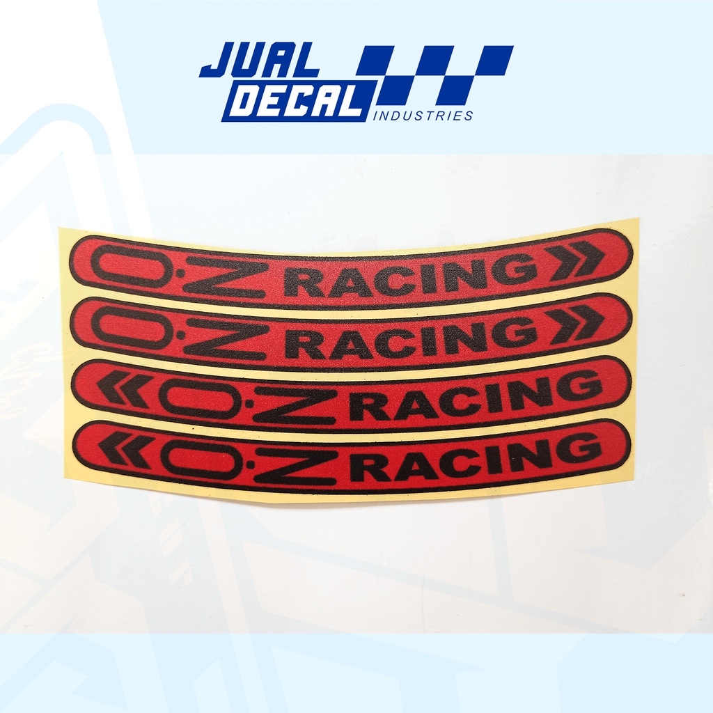 Jual Stiker Velg Sticker Velk OZ RACING | Shopee Indonesia