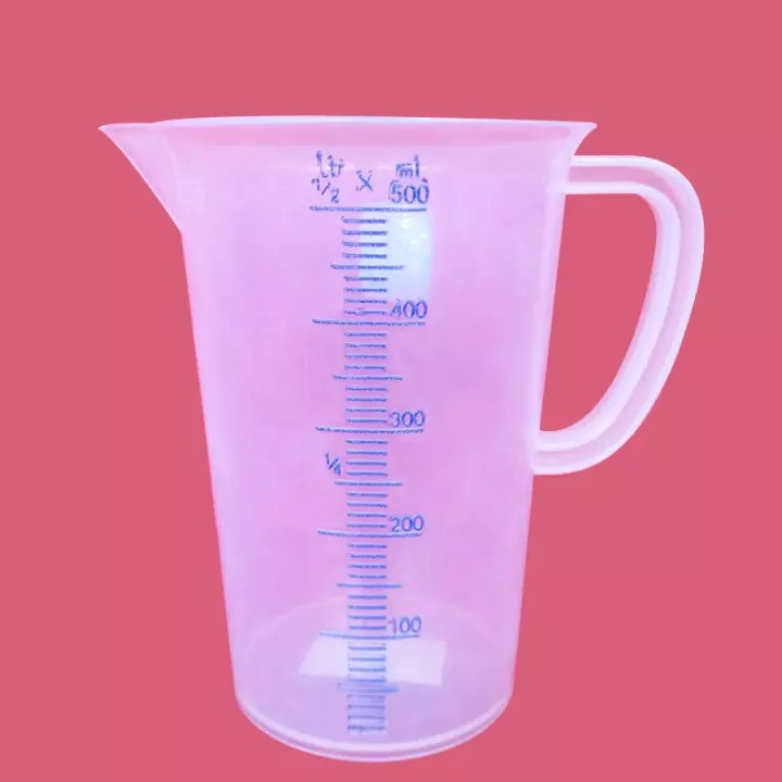 Jual gelas ukur / takaran plastik / measuring cup - 500 ml | Shopee Indonesia