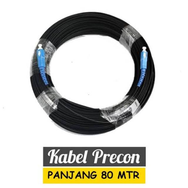 Jual Kabel Drop Core Fiber Optik/Kabel Precon FO 80 mtr Pabrikasi ... Jual Kabel Drop Core Fiber Optik/Kabel Precon FO 80 mtr Pabrikasi ...