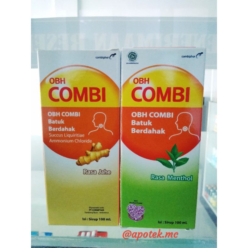 Jual OBH Combi Batuk Berdahak 100 ml Indonesia|Shopee Indonesia