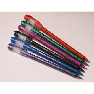 Jual Faster Ballpoint /Pulpen Queen C6000 , 0.7mm isi 12 pcs- Black ...