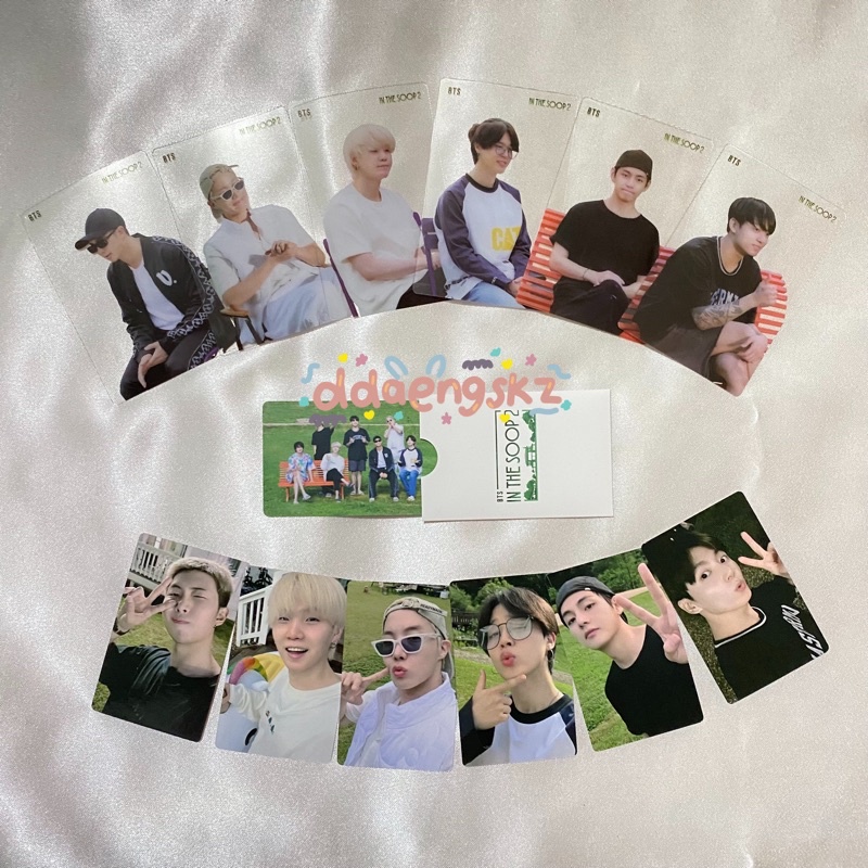 Jual in the soop 2 its bts pc photocard clear (rm suga jhope jimin taehyung v jungkook ...