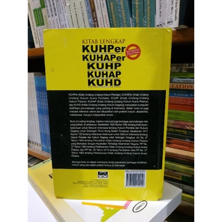 Jual Buku kitab Lengkap KUHPer KUHAPer KUHP KUHAP KUHD Lengkap Edisi Revisi Terbaru Terlengkap ...