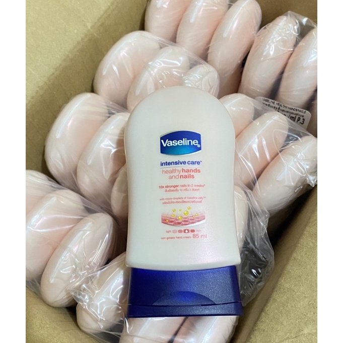 Jual Vaseline Intensive Care Healthy Hands and Nails 85ml/Krim tangan ...