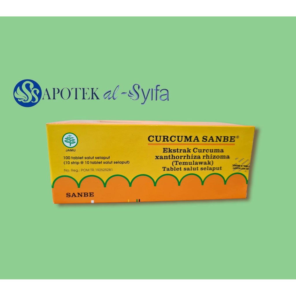Jual CURCUMA SANBE TABLET - Suplemen kesehatan fungsi hati dan penambah ...