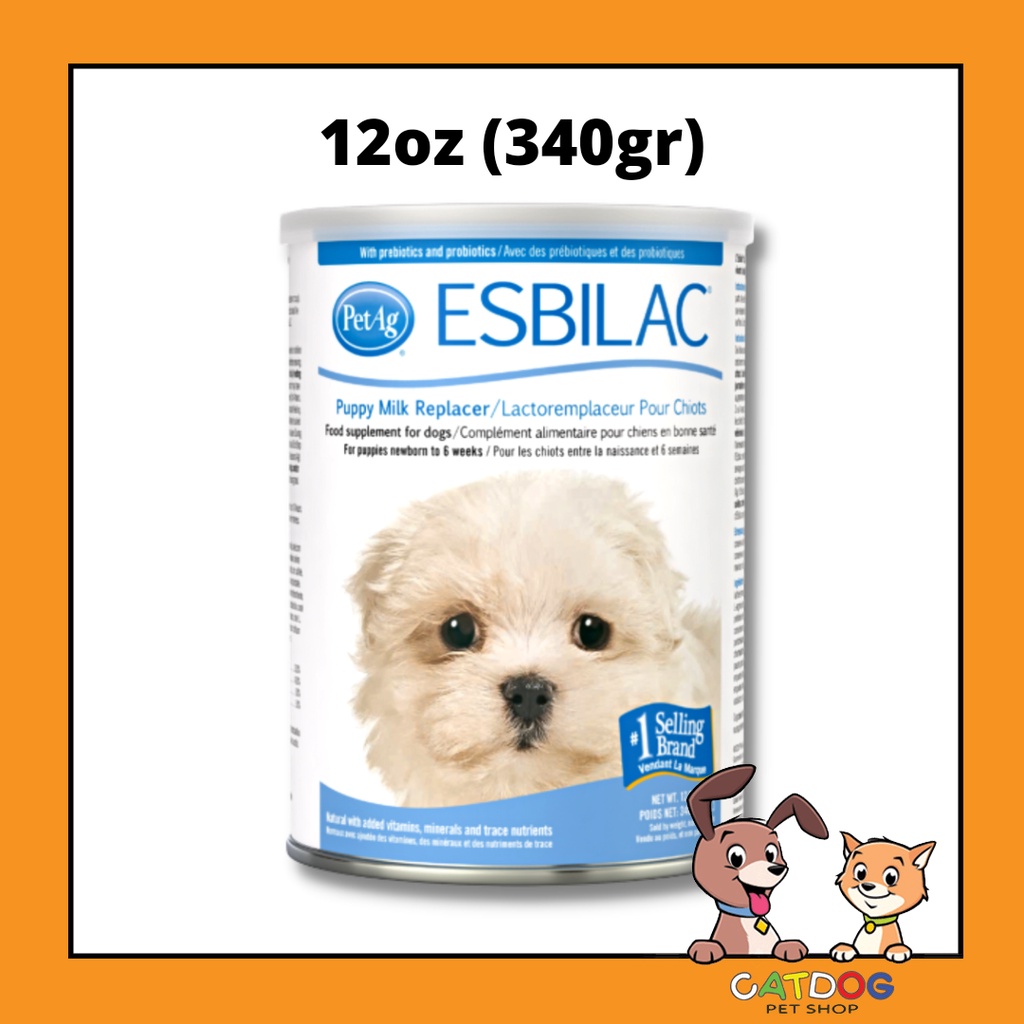 Jual Susu Esbilac Instant Powder 12oz 1st Step Puppy Milk Replacer ...