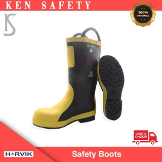 Jual Sepatu Pemadam Kebakaran Safety Harvik Fire Ranger Boot - Original ...