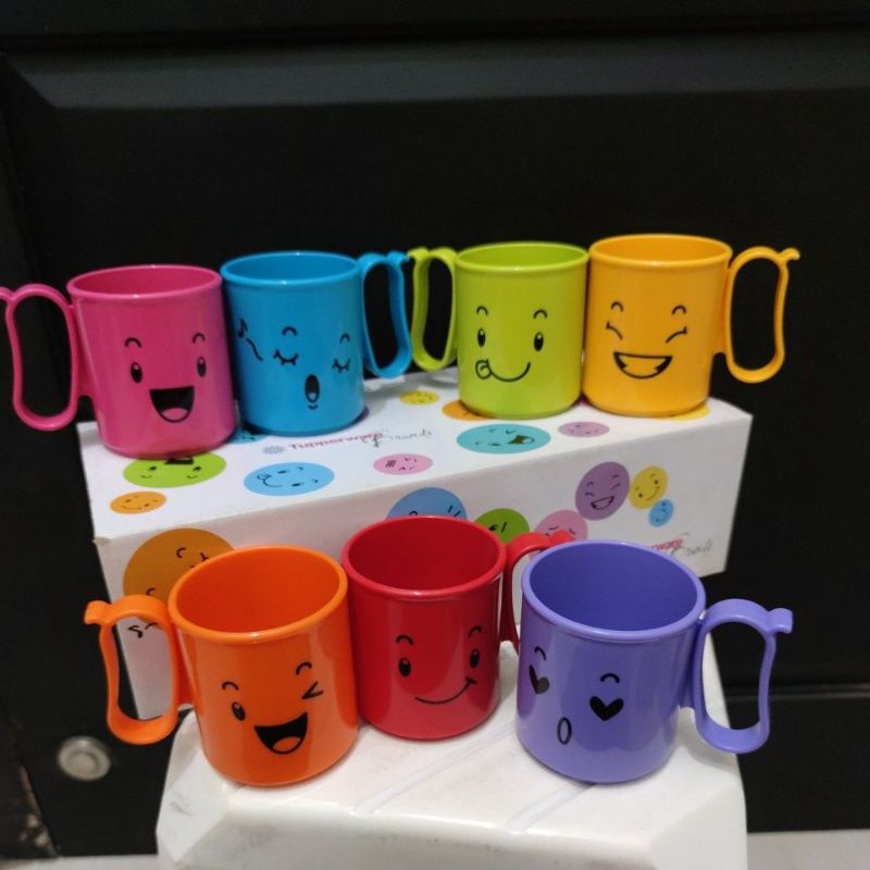Jual Tupperware - Malaysia - NEW Mood Mug ( 1 Set / Motif di 2 Sisi ...