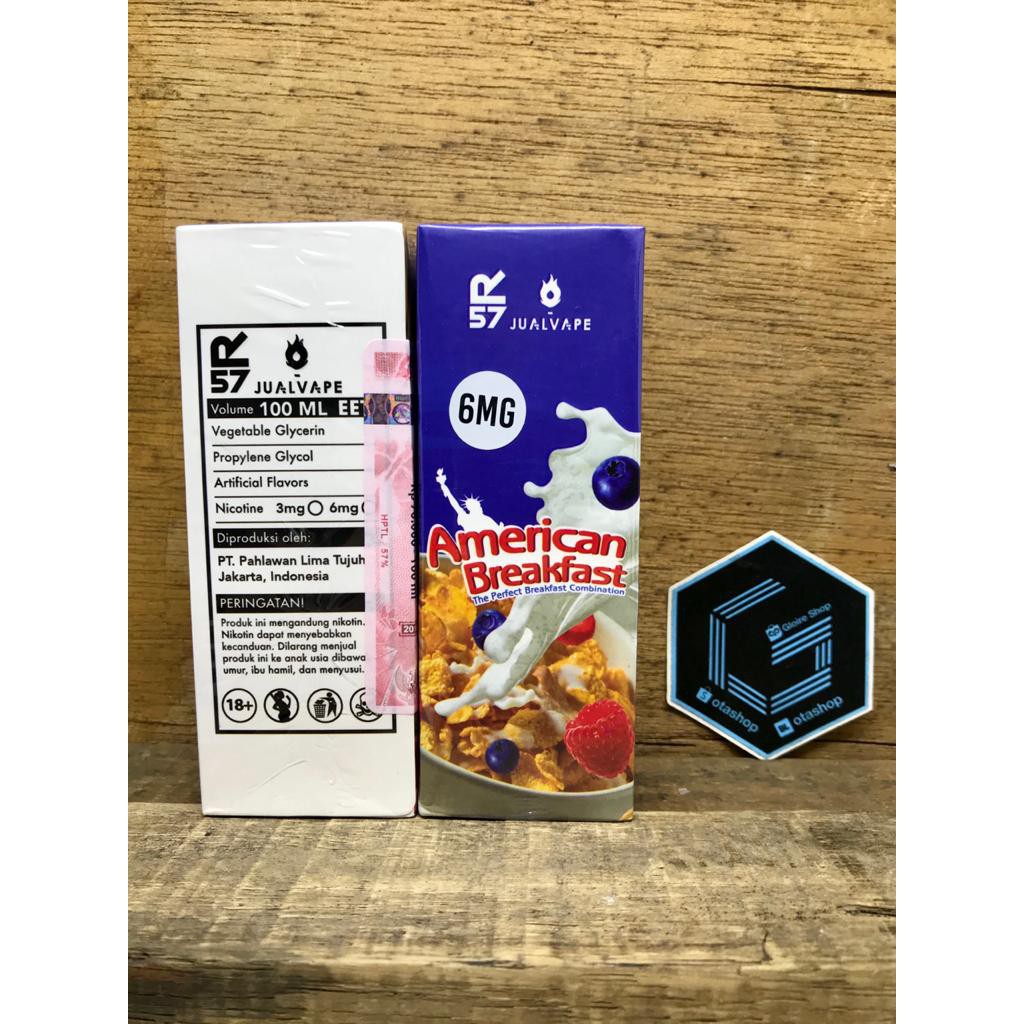 Jual American Breakfast V2 Mix Berry Cereal Oatmilk 100ml 3mg 6mg ...