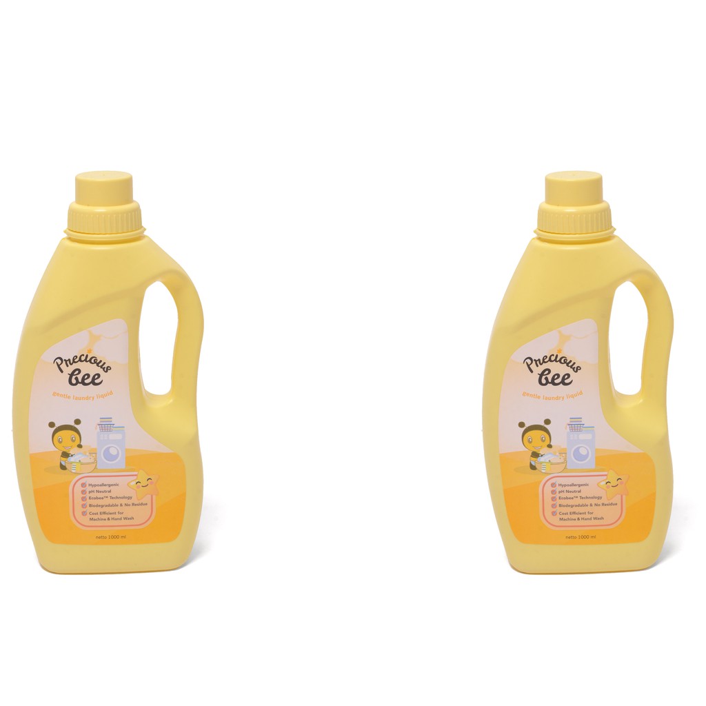 Jual Precious Bee isi 2 Gentle Laundry Liquid Detergent Indonesia ...