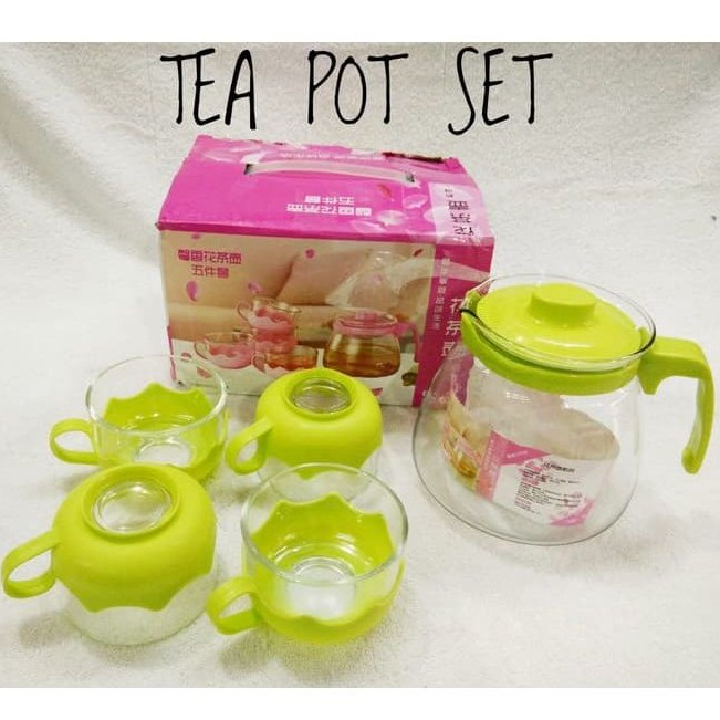 Jual FREE BUBBLE WRAP Teapot Set 5 in1 Teapot Sun Glass / Teko Set Air ... Jual FREE BUBBLE WRAP Teapot Set 5 in1 Teapot Sun Glass / Teko Set Air ...