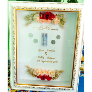 Mahar Nikah / Mahar Bingkai cantik 30x40cm | Shopee Indonesia