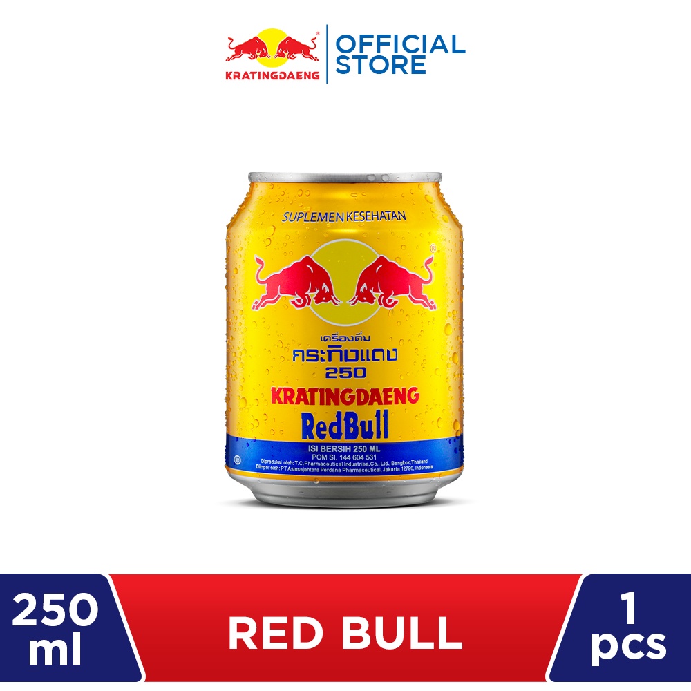 Jual Red Bull Minuman Energi Kemasan Kaleng 250ml Indonesia|Shopee ...