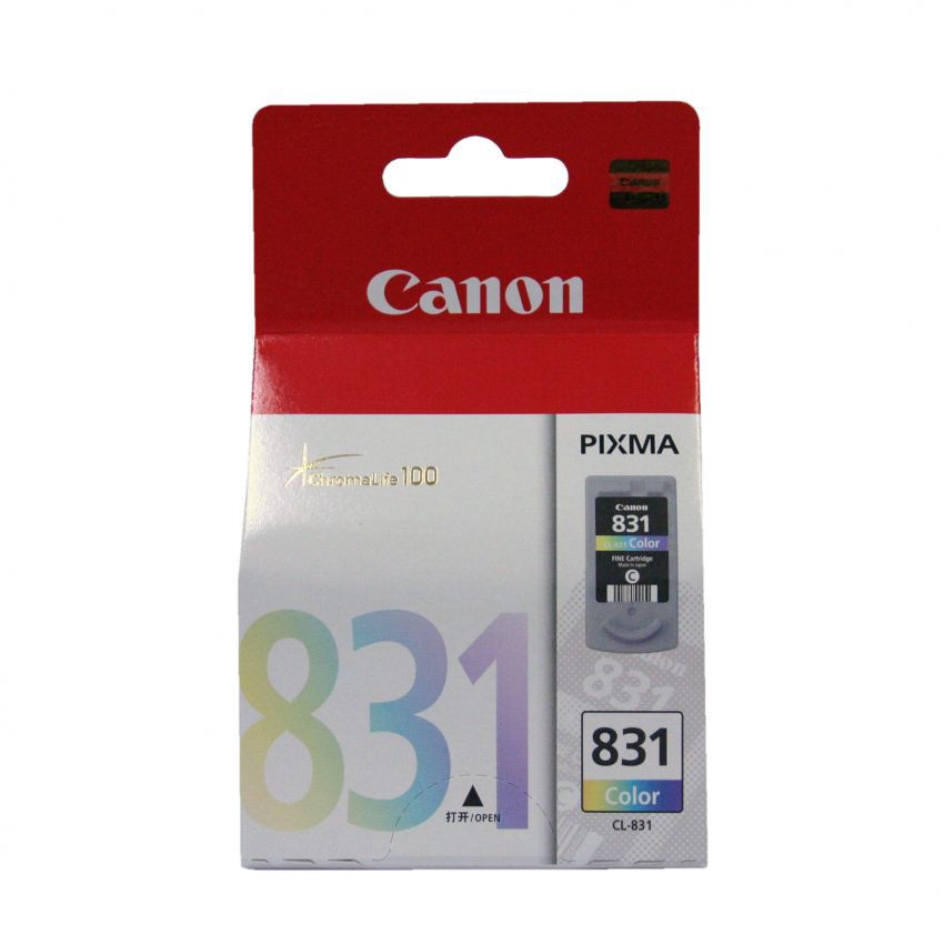 Jual Cartridge Canon 831 ORIGINAL COLOR | Shopee Indonesia