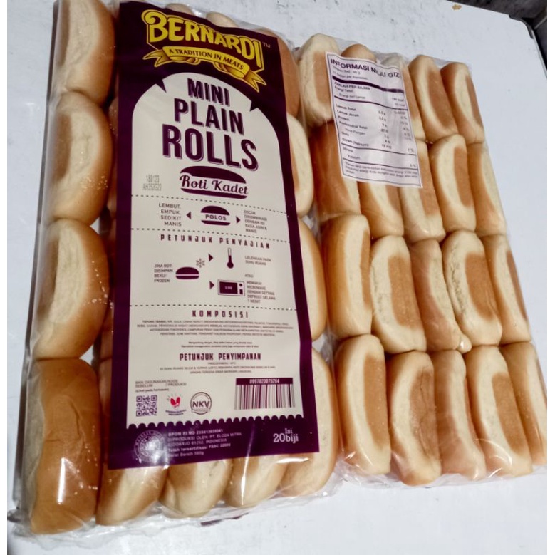 Jual Roti Hotdog Bernardi isi 20 biji | Shopee Indonesia