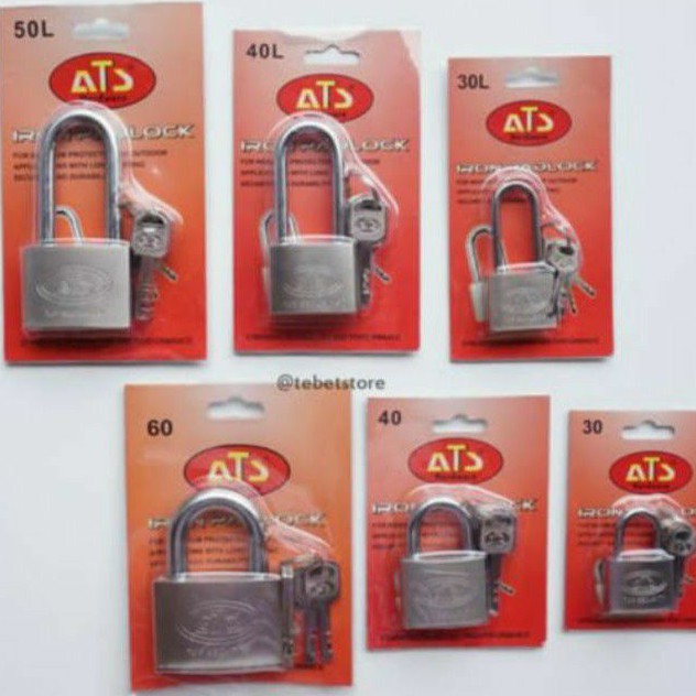 Jual Gembok ATS 50 mm | Shopee Indonesia
