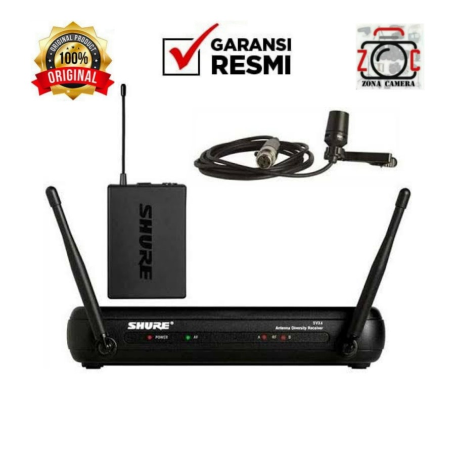 Jual Shure SVX14/CVL Wireless Presenter System Lapel Microphone SVX14 CVL | Shopee Indonesia
