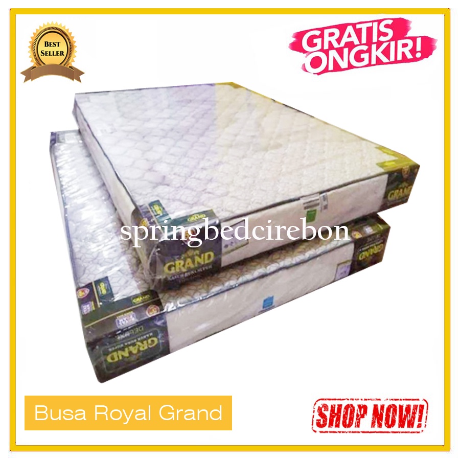 Jual KASUR BUSA ROYAL GRAND EKSLUSIVE ROYAL FOAM 160 x 200 TERMURAH TERLARIS CIREBON TEGAL ...