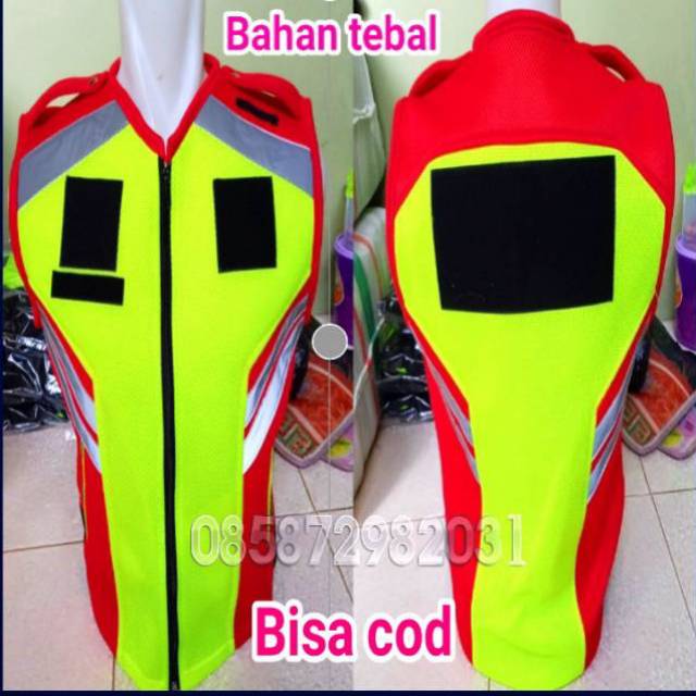 Rompi polos rompi touring motor rompi bikers rompi outdoor | Shopee ...