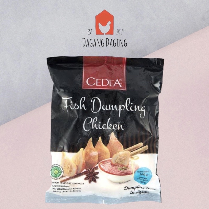 Jual Cedea Fish Dumpling Chicken 200gr | Shopee Indonesia