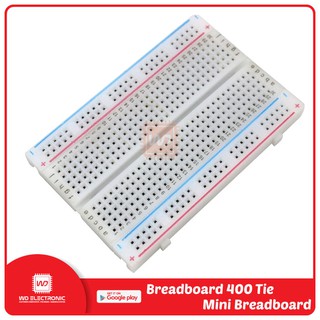 Jual BREADBOARD 400 POINT PROJECT BOARD 400 TITIK BREADBOARD KECIL MINI Indonesia|Shopee Indonesia