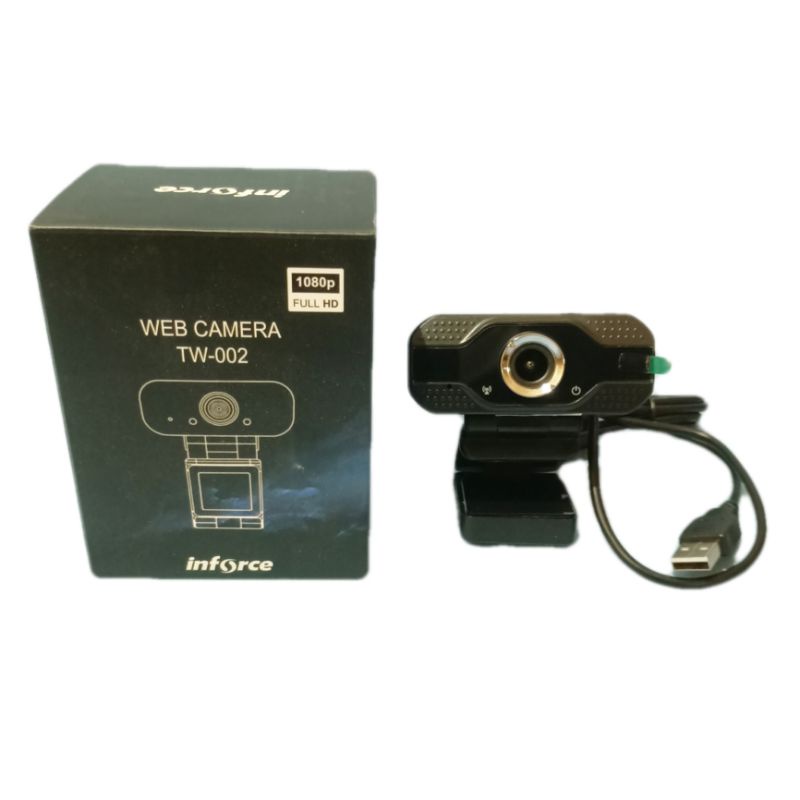 Jual Webcam Full HD 1080P TW-002 Inforce, Web Camera Built In ...