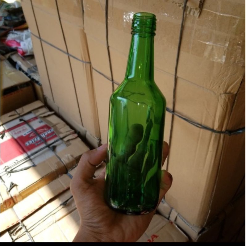 Jual Botol Kaca Hijau 300ml Botol Soju | Shopee Indonesia