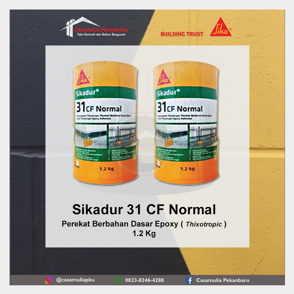Jual SikaDur 31 CF Normal 1.2kg - Epoxy Adhesive Beton | Shopee Indonesia