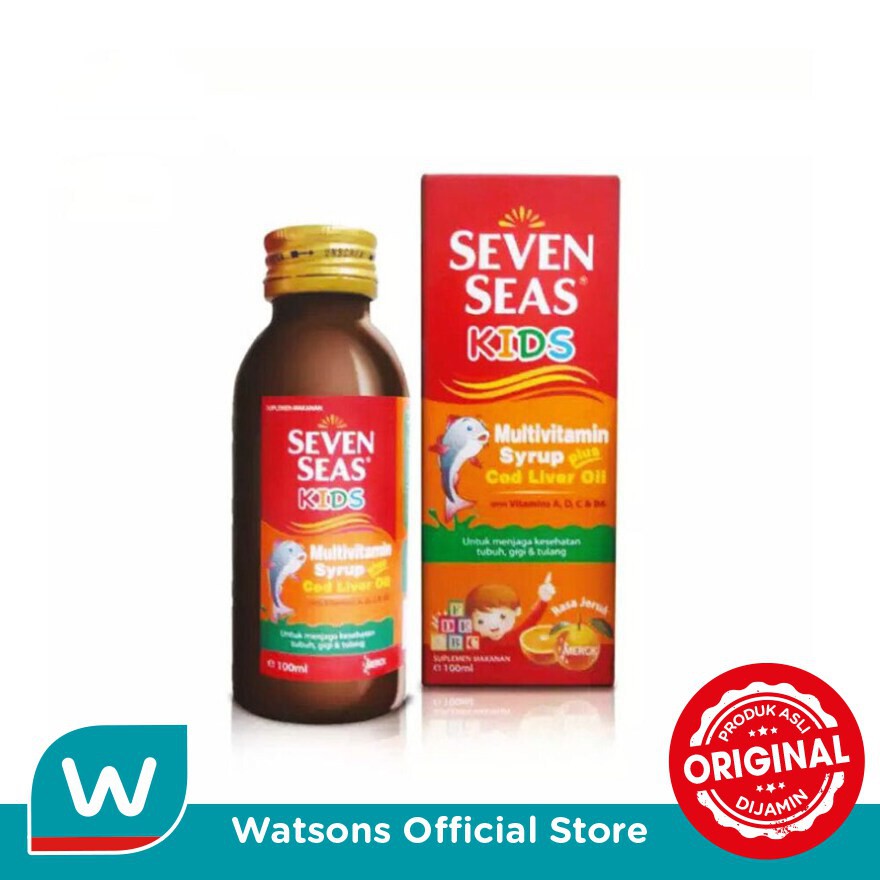 Jual Seven Seas Kids Syrup 100ml | Shopee Indonesia