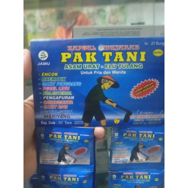 Jual kapsul Pak tani original | Shopee Indonesia