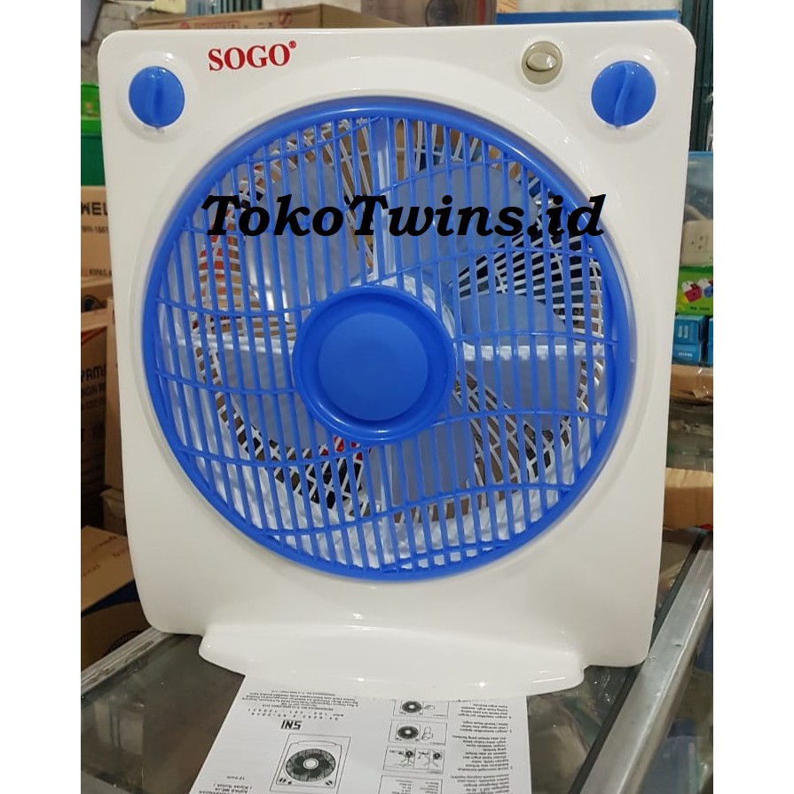 Jual Kipas Angin Meja/Kotak (Desk/Box Fan) Sogo - Ukuran 12 Inch ...