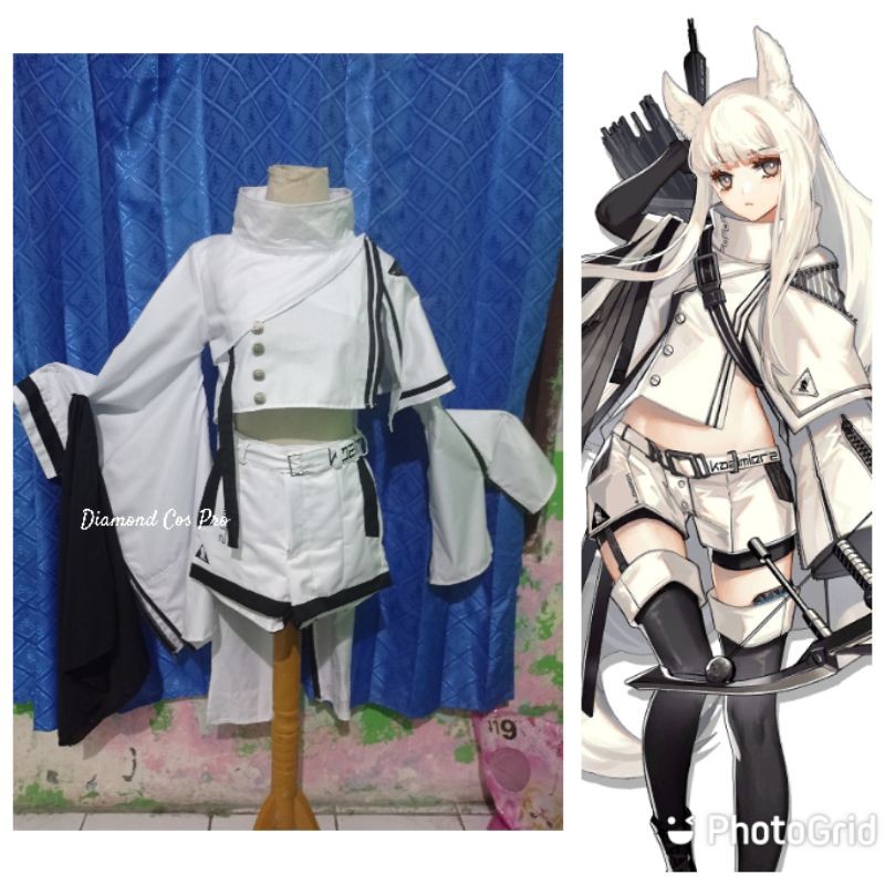 Jual Platinum Arknights Costume Cosplay Kostum Indonesia Shopee Indonesia