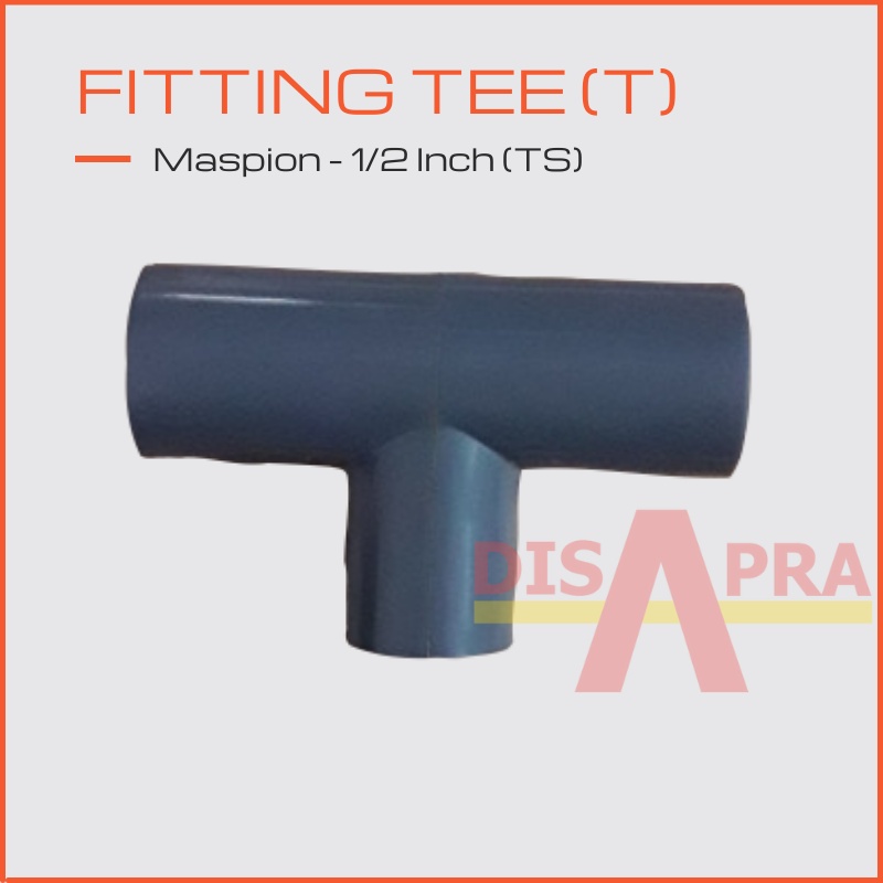 Jual Tee TS 1/2" inch Maspion PVC Sambungan Fitting Pipa Air T 1 per 2 ...