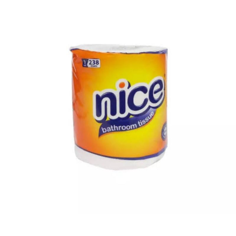 Jual Nice tissue roll isi 238 sheet/ tissue toilet roll (1 roll ...