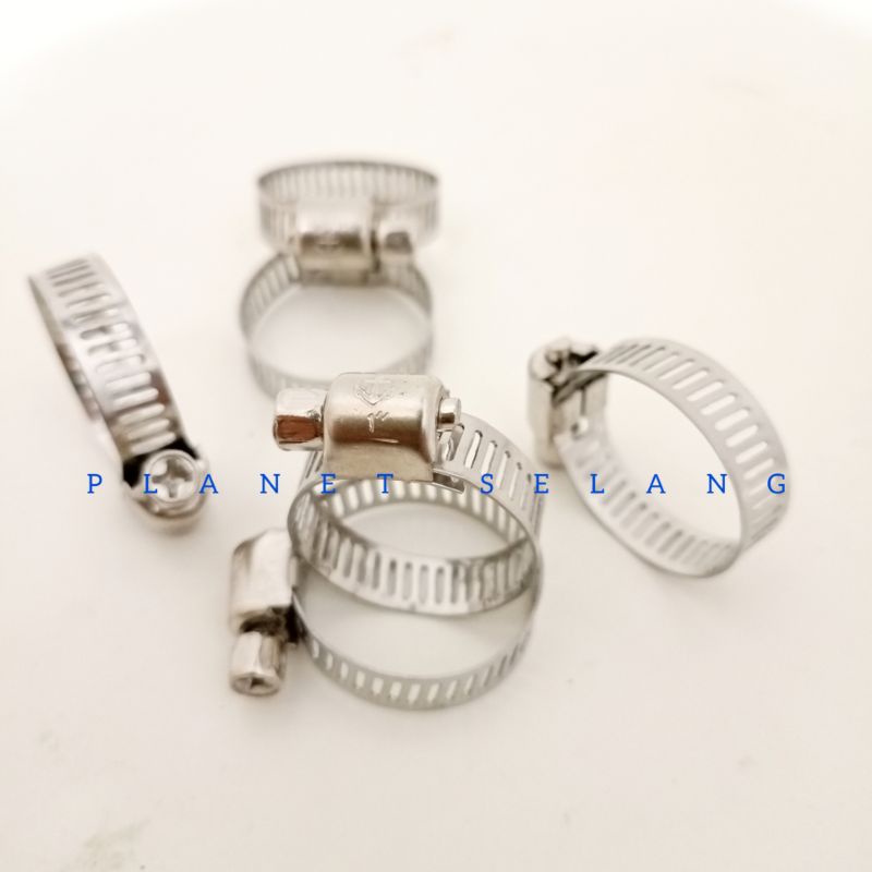 Klem Selang Air 1 Inch Penjepit Selang Air Klem Obeng Full Stainless ...
