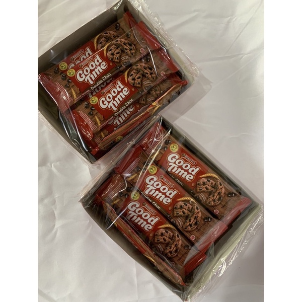 Jual Good Time Cookies Double Choc Singles 12 sachet | Shopee Indonesia
