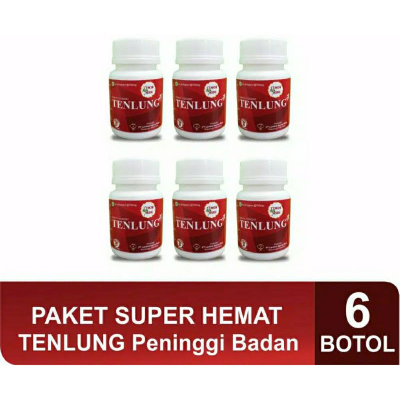 Jual PAKET SUPER HEMAT TENLUNG PENINGGI BADAN ( 6PCS ) 30 KAPSUL ... Jual PAKET SUPER HEMAT TENLUNG PENINGGI BADAN ( 6PCS ) 30 KAPSUL ...