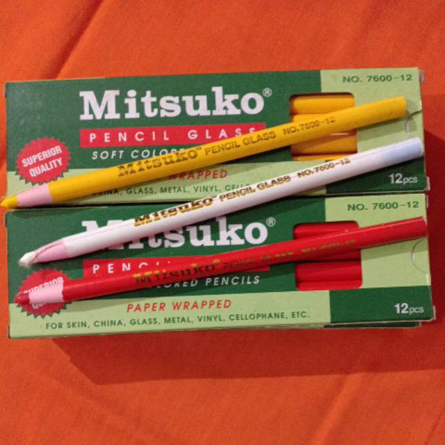 Jual Pencil Glass Mitsuko / Pensil Kaca Mitsuko / Pensil Bis Mitsuko ...