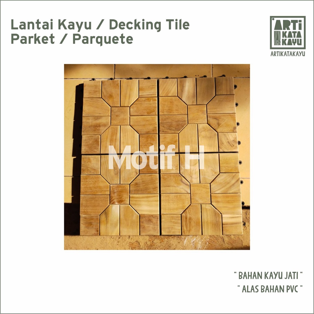 Jual Lantai Kayu / Decking Tile / Parkit / Parket / Flooring / Parquete ...