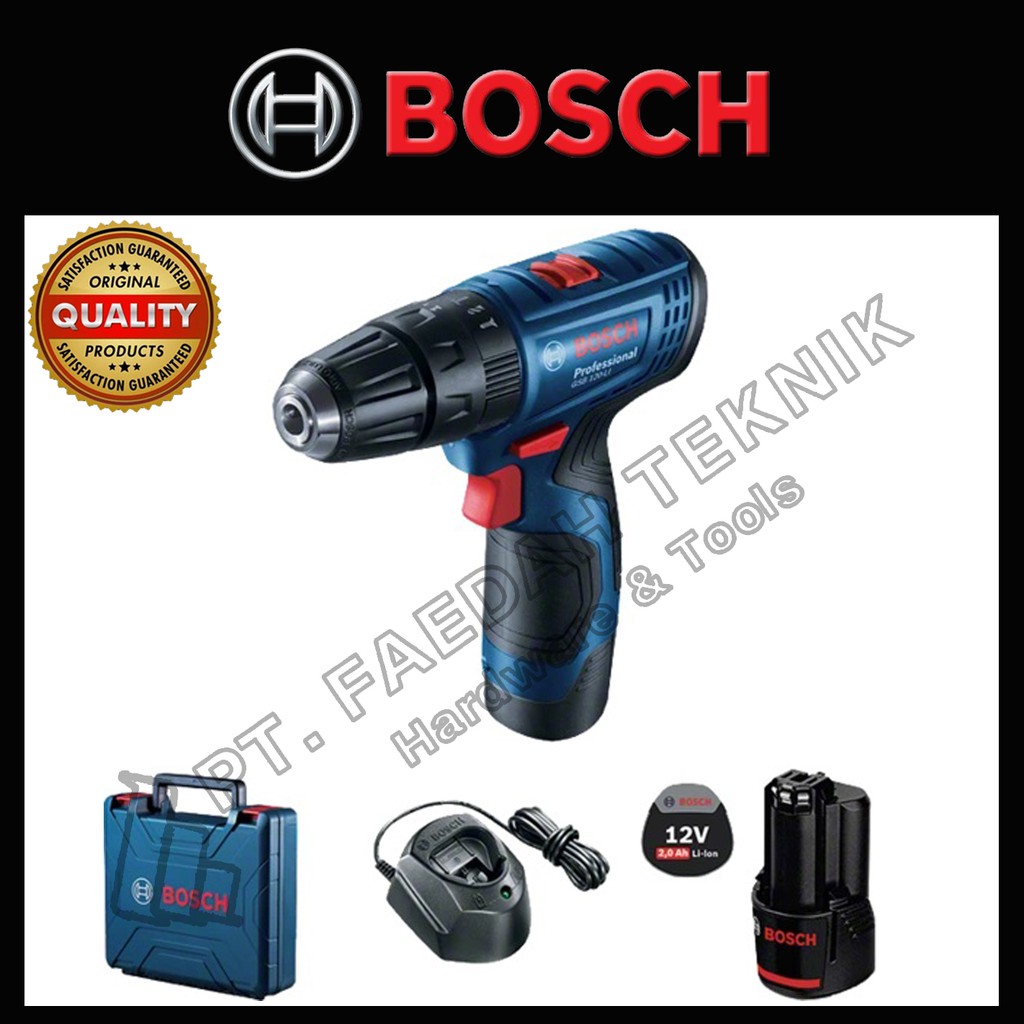 Jual Bosch GSB 120-Li 12Volt Bor Impact Baterai | Shopee Indonesia