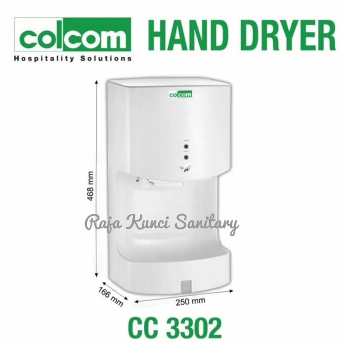 Jual Hand Dryer Automatic/Otomatis Colcom CC 3302/Pengering Tangan Best ...
