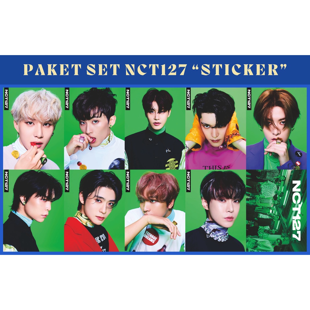 Poster Nct 127 Album Sticker Sticky wall decor kpop | Shopee Indonesia