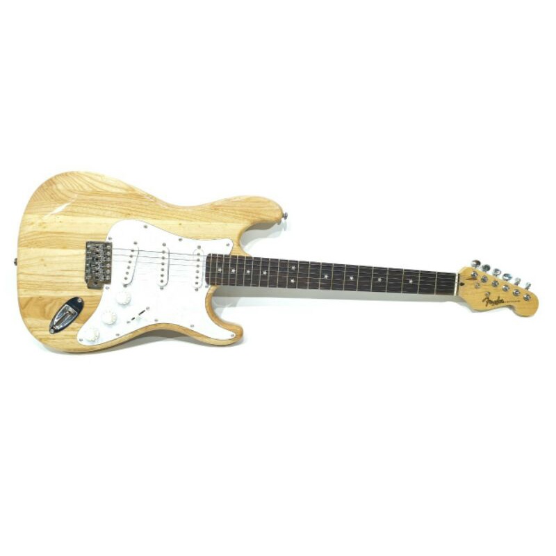 Jual Gitar Elektrik Fender Strato Caster Warna Natural Bonus Tas dan ...
