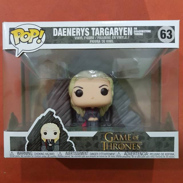 Jual Funko POP! Daenerys Targaryen On Dragonstone Throne GOT#63(box ...
