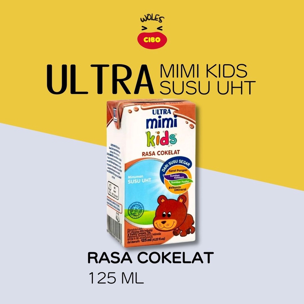Jual Susu UHT ULTRA Mimi Kids Rasa Cokelat / Stroberi 125ml | Shopee ...