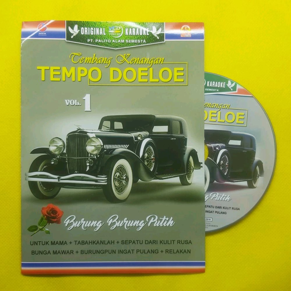 Jual kaset VCD original Lagu Karaoke Terlaris TEMBANG KENANGAN TEMPO DOELOE Vol 1 | Shopee Indonesia
