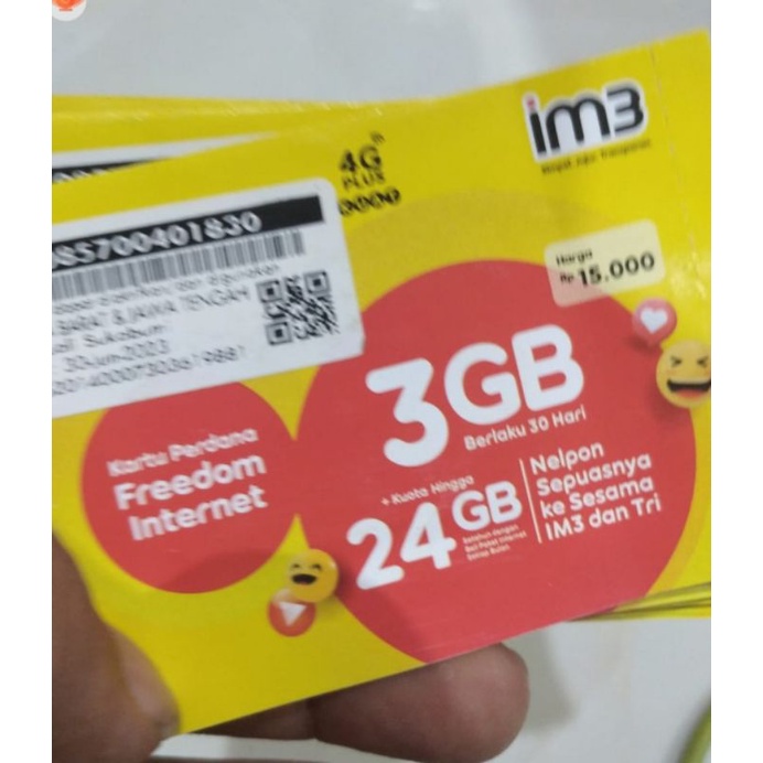 Jual kartu im3 segel | Shopee Indonesia