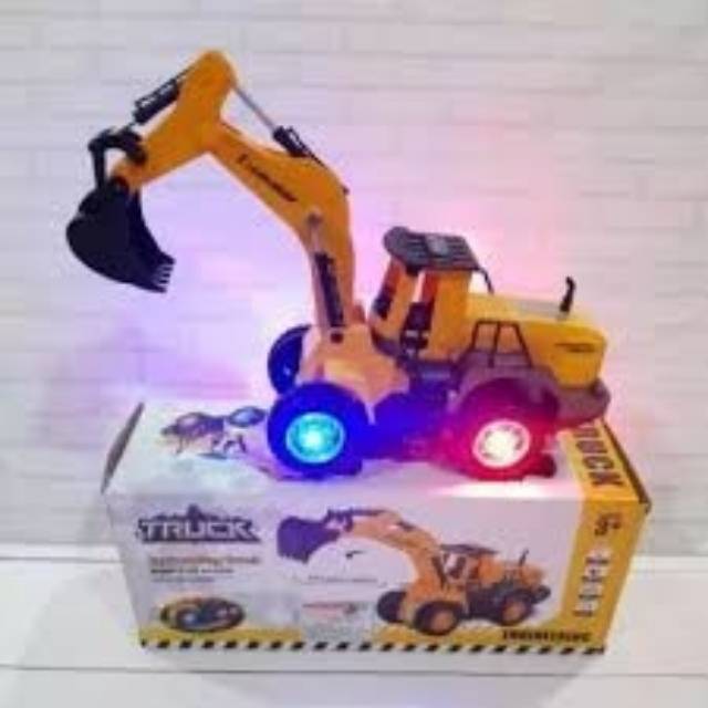 Jual Mainan Truck Beko Excavator | Shopee Indonesia